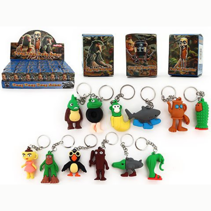 Italian Brainrot Bag Buddies Key Chain Blind Box – Sensory Street