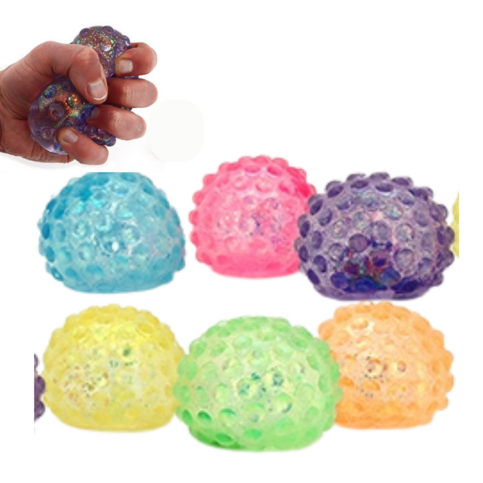 Squeezy Sugar Ball with Bumps 6cm| Maltose Gel Ball | Firm Resistance – Sensory Street