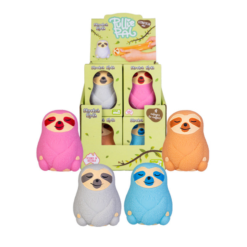 Pullie Pal Stretchy Sloth | Soothing Fidget Toy | NDIS Provider ...