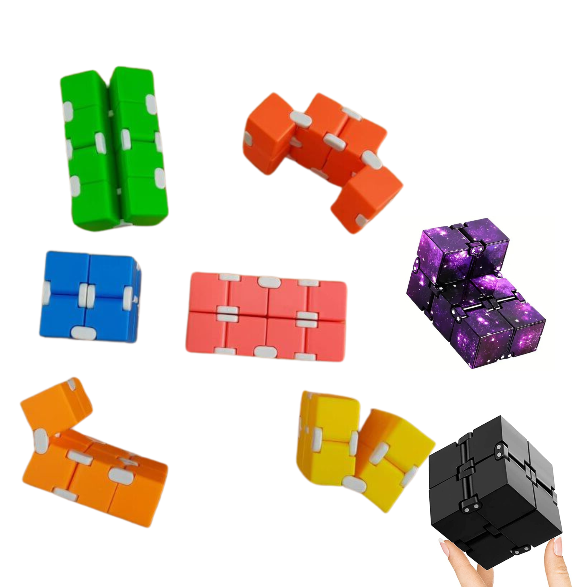 Fidget Infinity Cube | Choose your favourite colour – Sensory Street