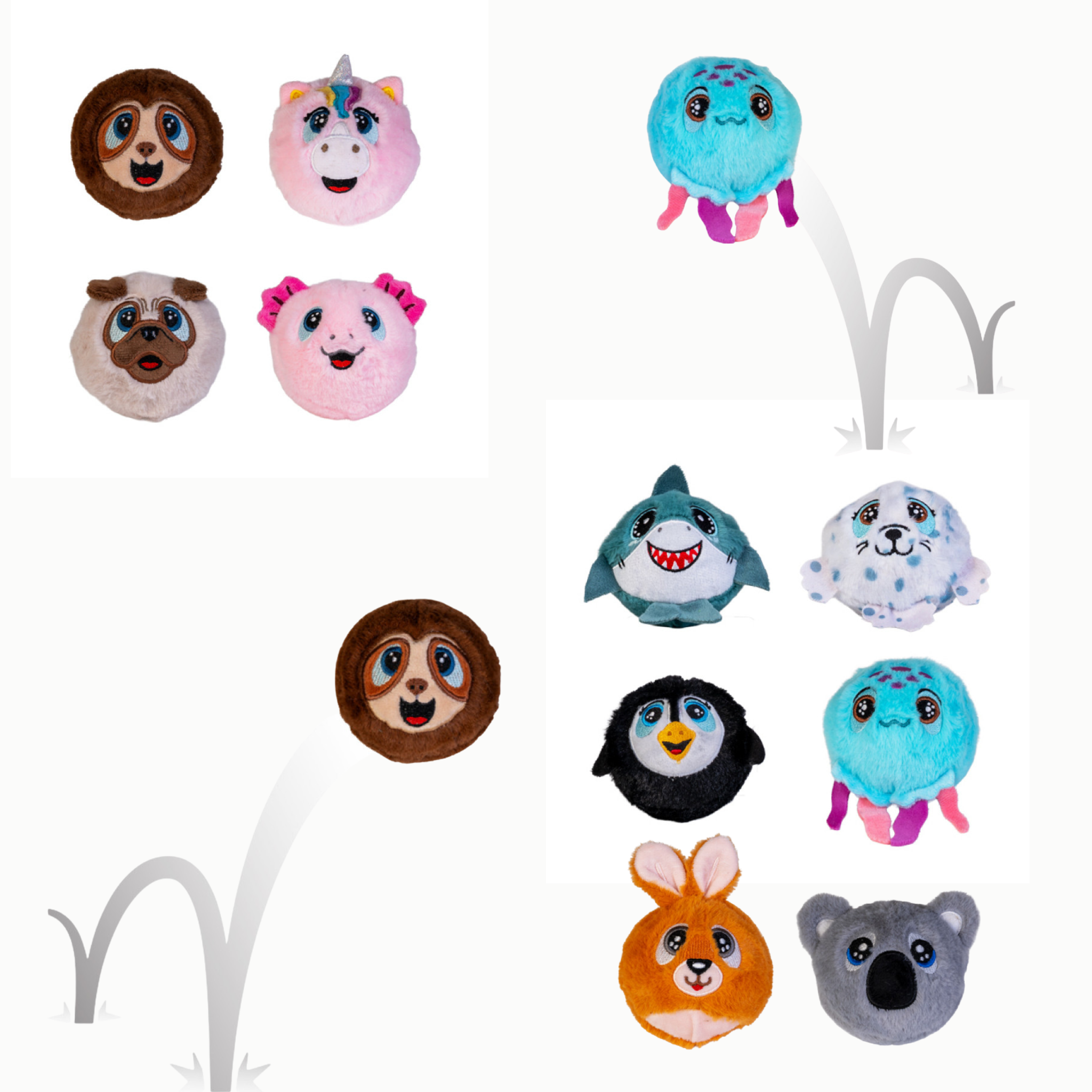 Plush Bouncy Balls | Soft, Squishy, and Full of Fun – Sensory Street