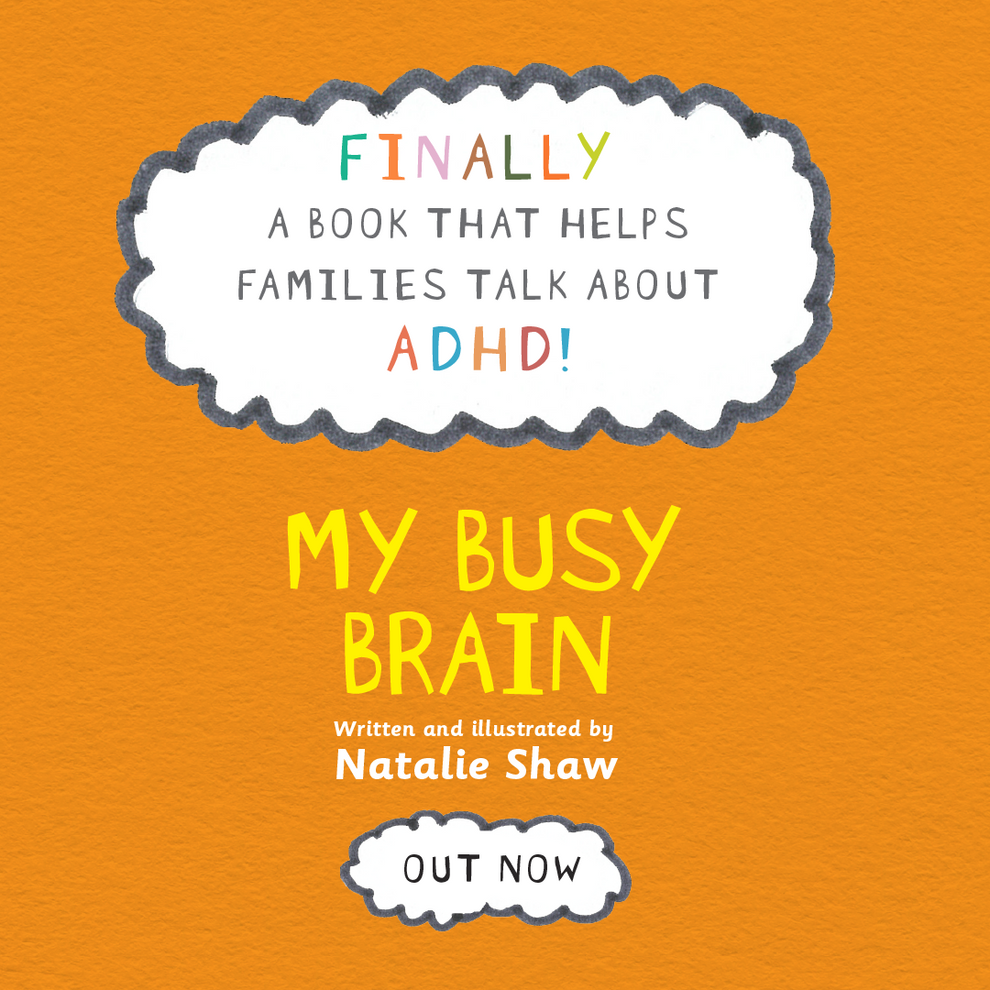 My Busy Brain Book by Natalie Shaw | Introduction to ADHD – Sensory Street
