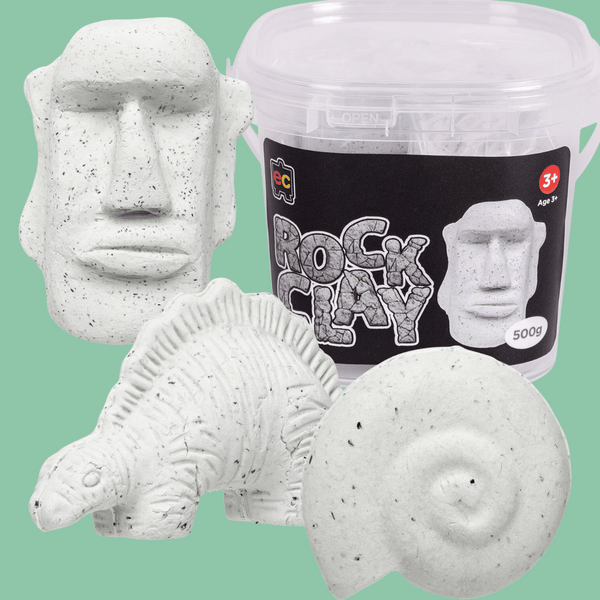 Rock Clay - Air Dry - 500g Tub | Improve Fine Motor Skills – Sensory Street