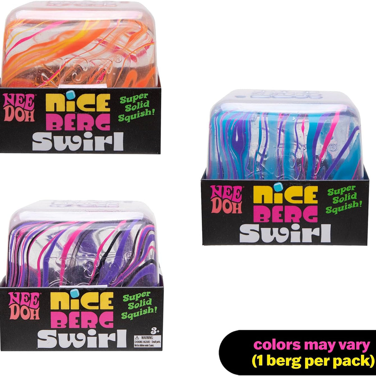 Nee Doh NiCE Berg - super sized solid squish | As seen on TikTok ...
