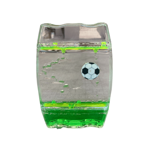 Soccer Theme Visual Liquid Timer | Visually Calming – Sensory Street