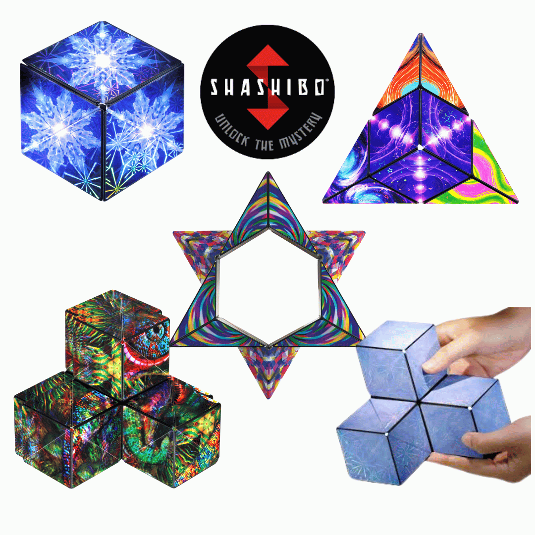 Original Shashibo Shape Shifting Box | As seen on TikTok – Sensory Street