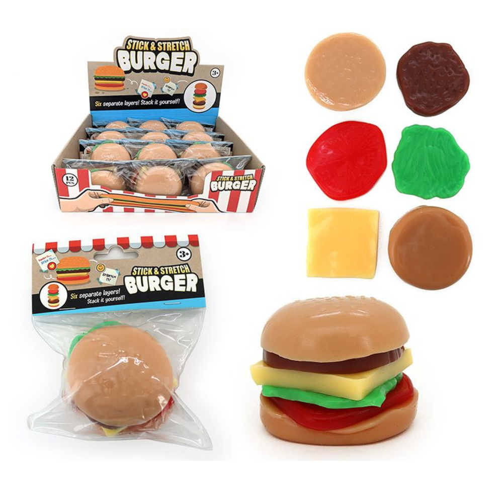 Taba So Squish Sticky Stackable Burger | Slow-rise, Sticky Squish ...