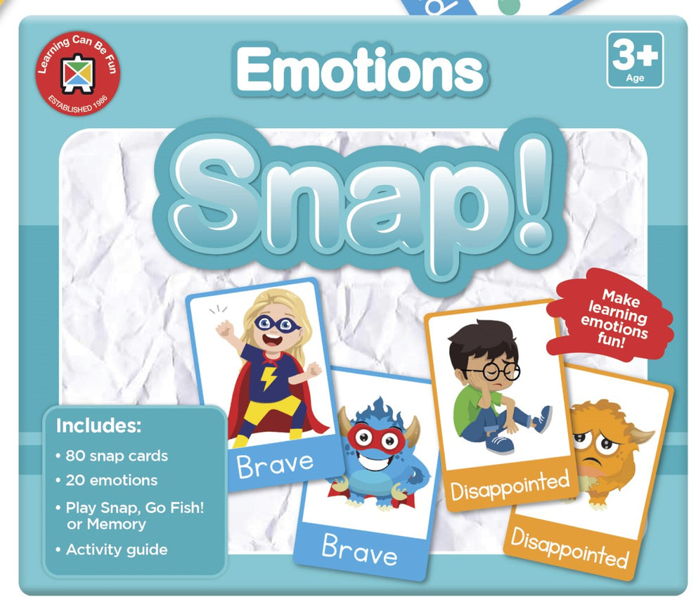 Emotions Snap Card Game - Make learning fun! – Sensory Street