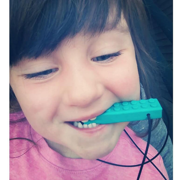 ARK Brick Stick Textured Chew Necklace | A good solid chew – Sensory Street