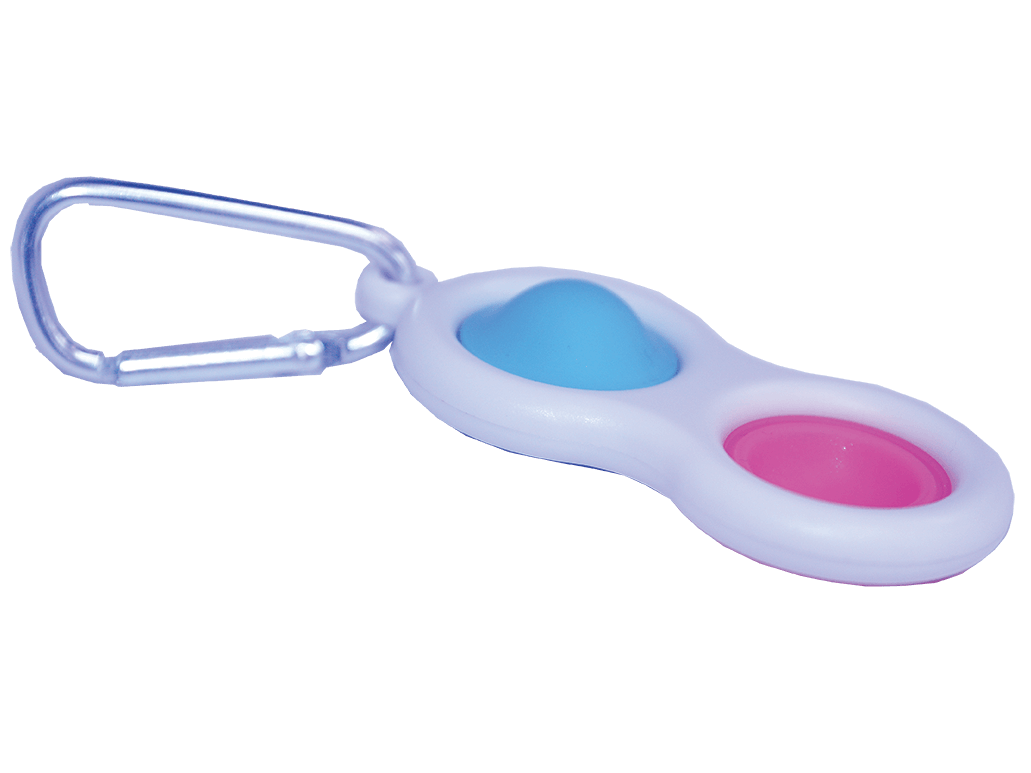 Bubble Pop Simple Dimple Keychain Fidget | A fidget for your keys ...