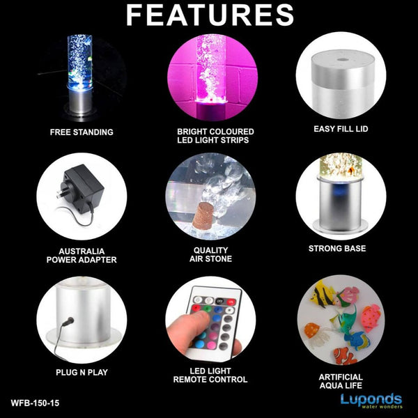 Bubble Tube Sensory Column Water Feature | Sensory room – Sensory Street